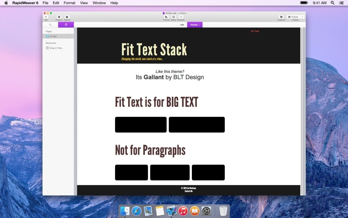 Fit Text Stacks Addon by Weaver's Space