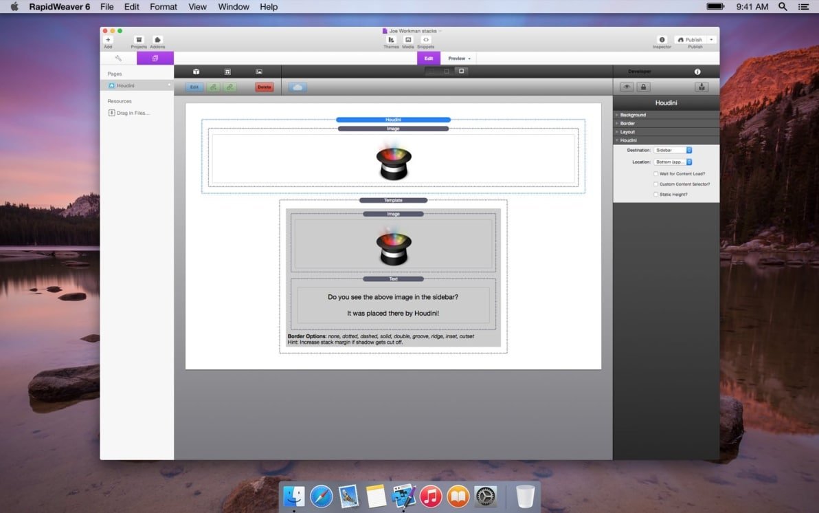 Houdini Stacks Addon by Weaver's Space