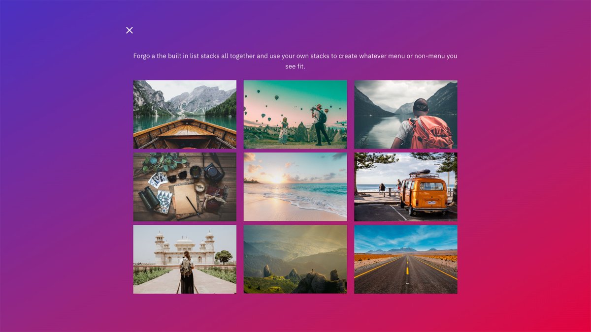 Overlay Menu Stacks Addon by One Little Designer Overlay Menu Stacks Addon by One Little Designer