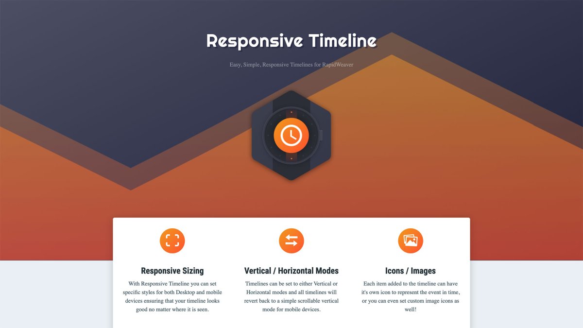 Responsive Timeline Stacks Addon by One Little Designer Responsive Timeline Stacks Addon by One Little Designer